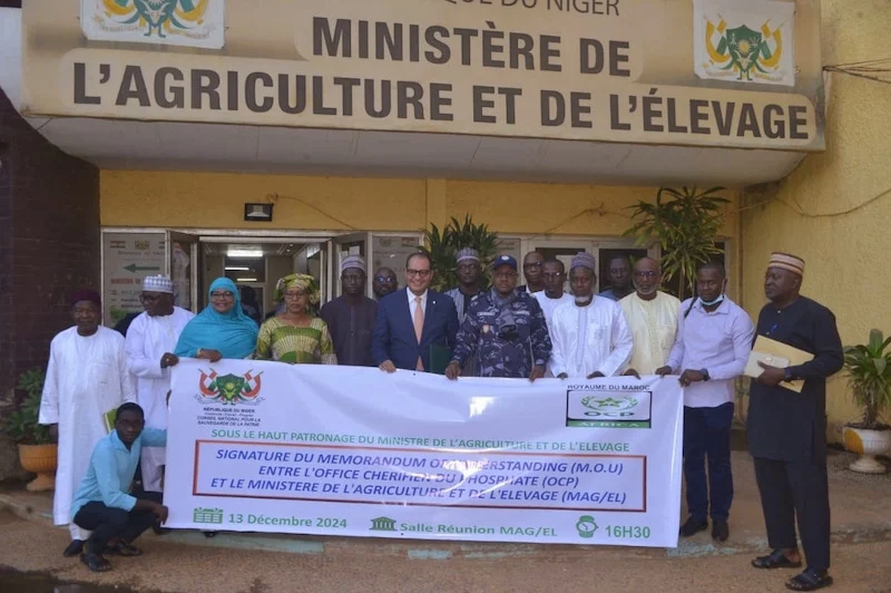 OCP إفريقيا تعزز الزراعة المستدامة في النيجر من خلال شراكة استراتيجية مع البنك الدولي - Detafour