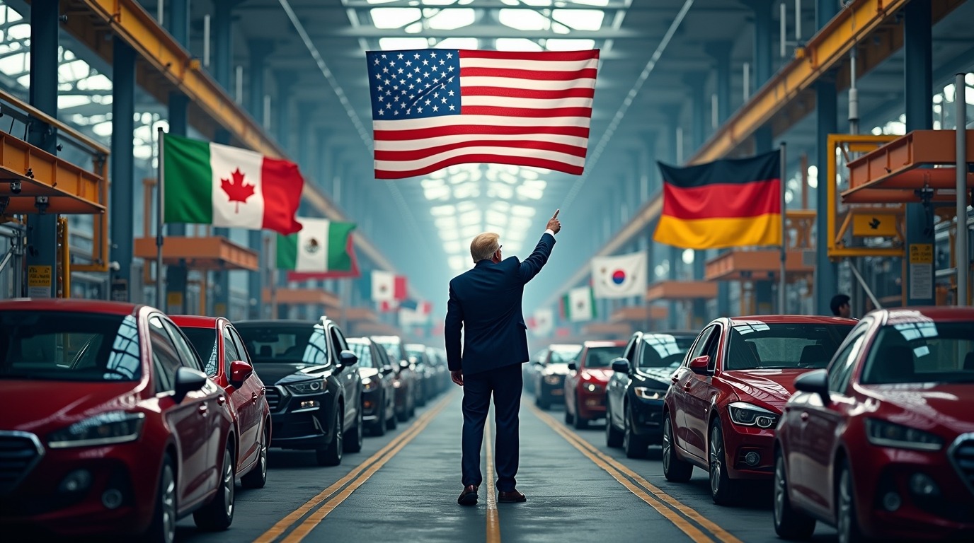 صناعة السيارات الألمانية تنتقد رسوم ترامب الجمركية الجديدة على السيارات - Detafour