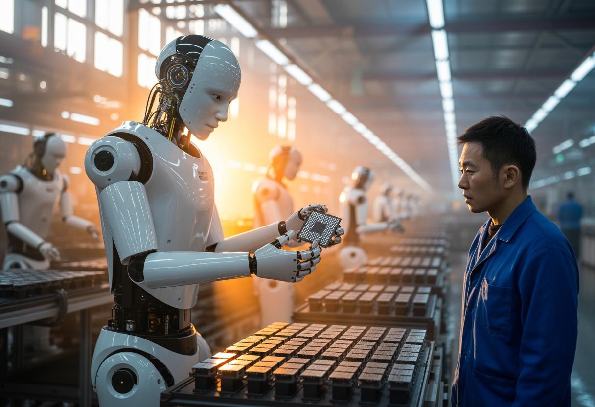 الصين تراهن على الروبوتات الشبيهة بالبشر لرفع الإنتاجية دون تهديد وظائف البشر - Detafour