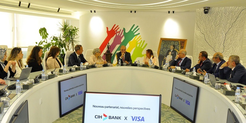 شراكة استراتيجية بين CIH Bank وVisa لتعزيز الابتكار في خدمات الدفع الرقمي بالمغرب - Detafour